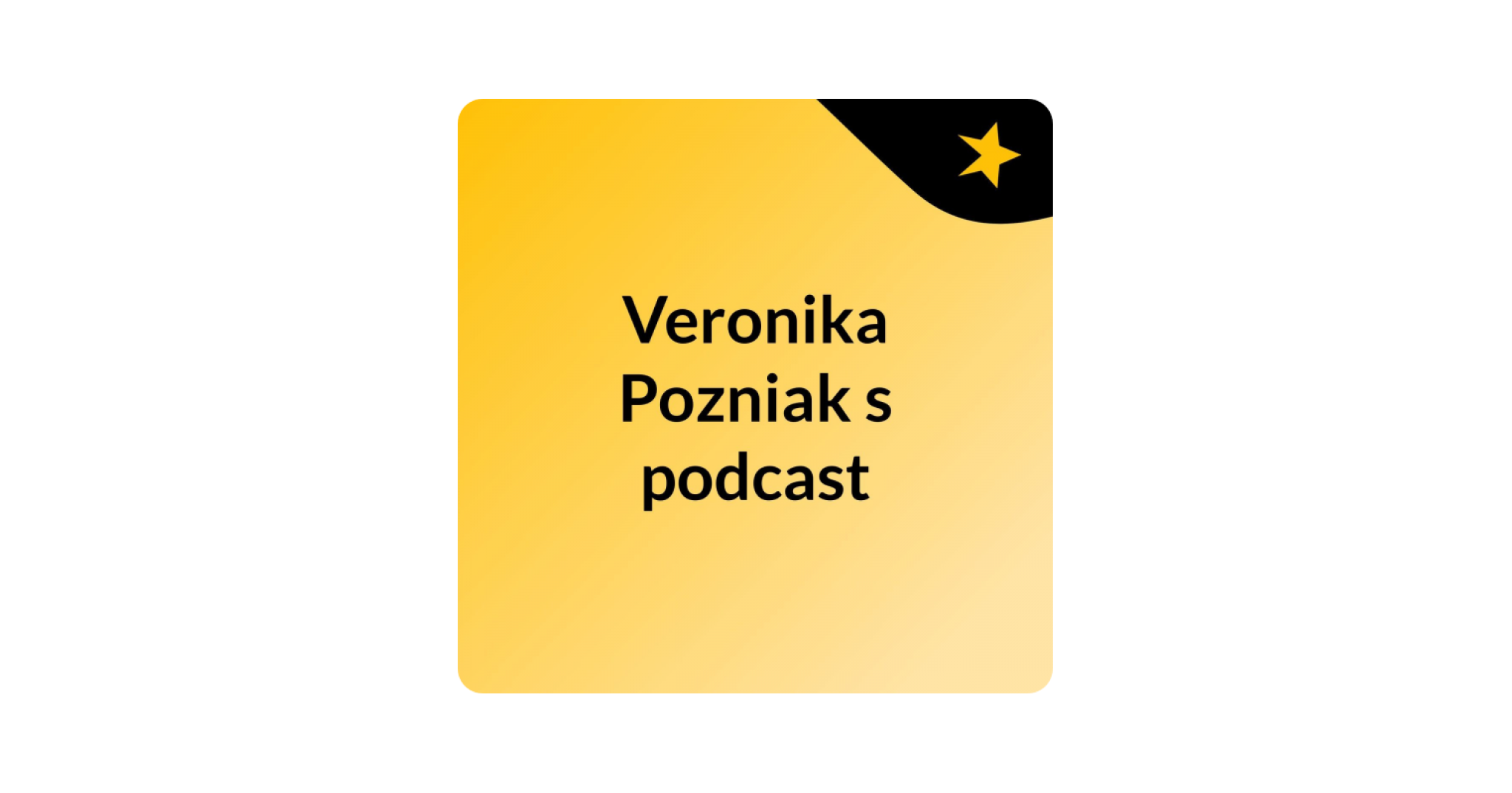 Podcast Veronika Pozniak's podcast | Společnost | Youradio Talk